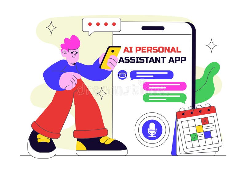 Smart Digital Assistant Interface Stock Illustrations – 11,772 Smart ...