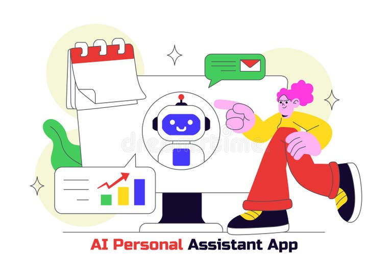 Smart Digital Assistant Interface Stock Illustrations – 11,772 Smart ...