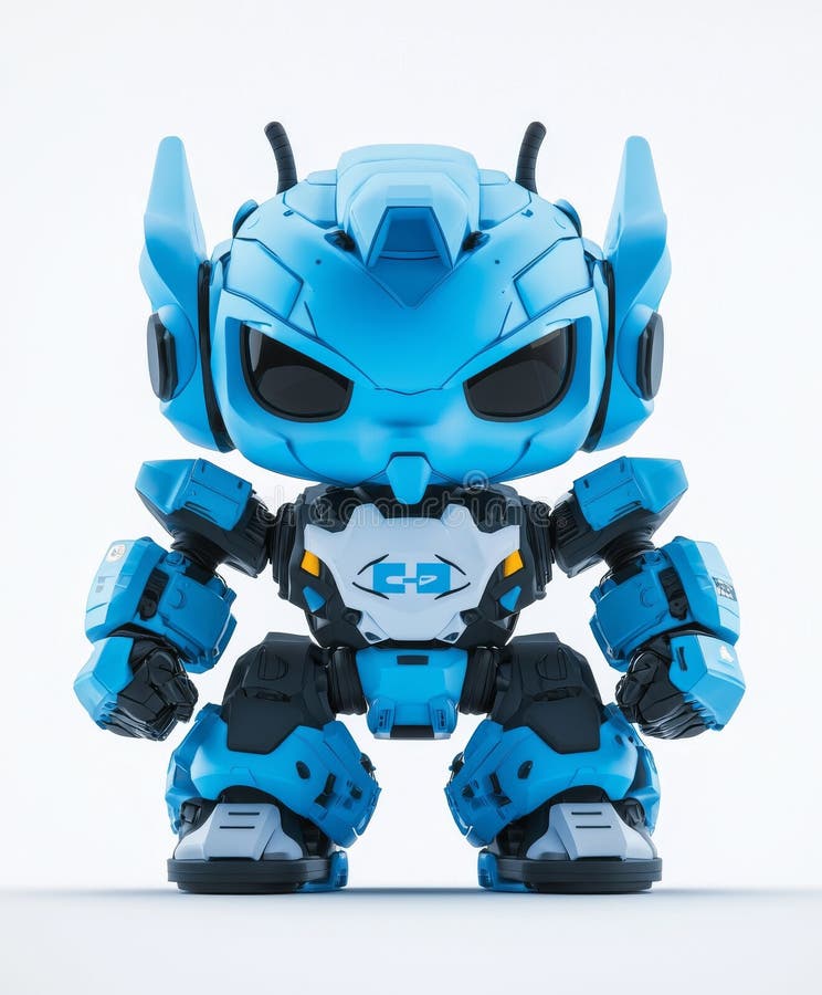 AI Personal Assistant Robot with Open Hand Isolated on White Stock ...