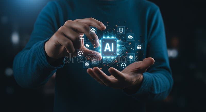 AI Power Transforming the Future with Smart Technology. Innovative Solutions and CuttingEdge ...