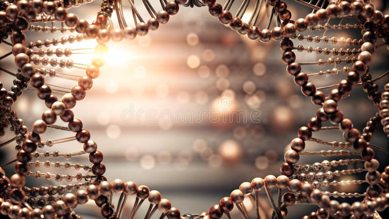 AI Powered Bioinformatics Border Frame Concept As a Minimalistic Border ...