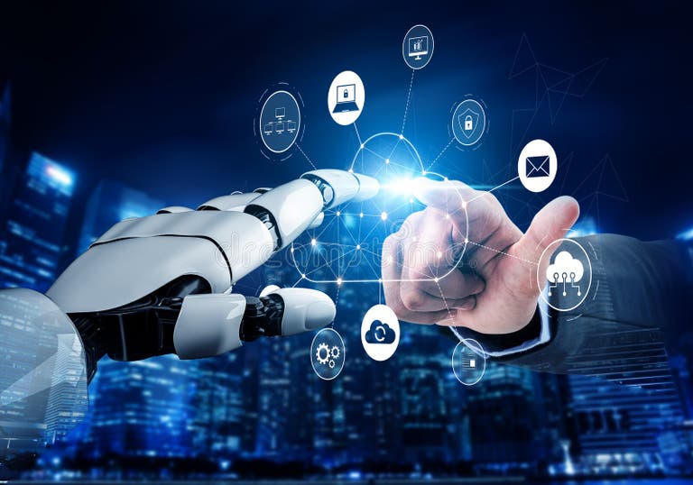 AI-powered Cloud Computing and Service Integration Vouch Stock Image ...