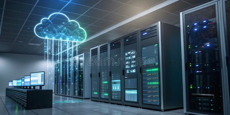 AI-powered Cloud Infrastructure: Data Streams Flow Seamlessly from a ...