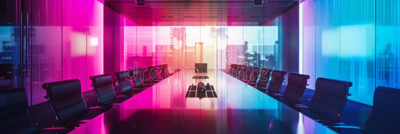 AI-powered Conference Room with Integrated VR/AR Capabilities and ...