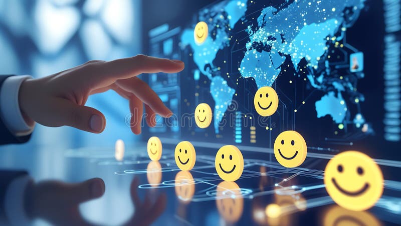 AI Powered Customer Satisfaction Global Feedback Insights Stock ...