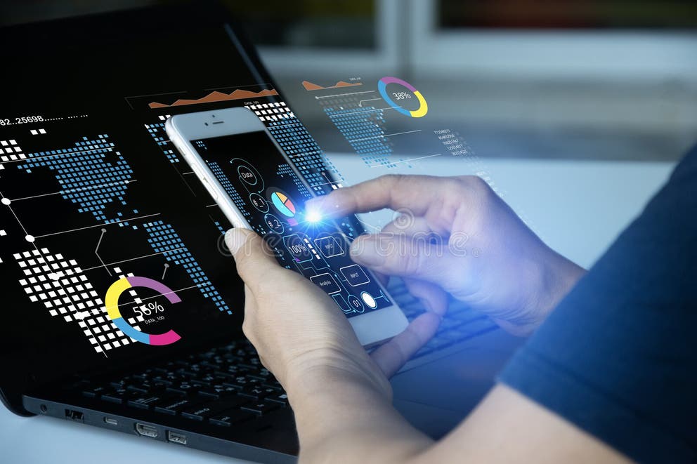 AI-powered Dashboard Data Analysis Concept Stock Image - Image of ...