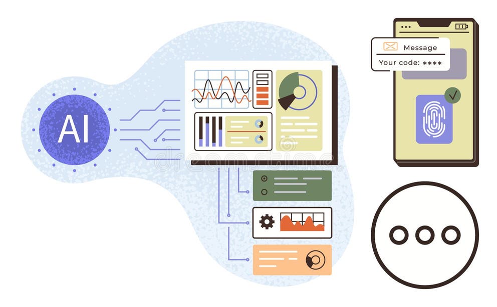 AI-powered Data Analysis and Cybersecurity with Dashboard, Fingerprint ...