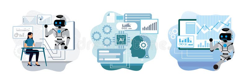 AI-powered Data Processing, Interactive Data Visualization by AI, AI-generated Predictive ...