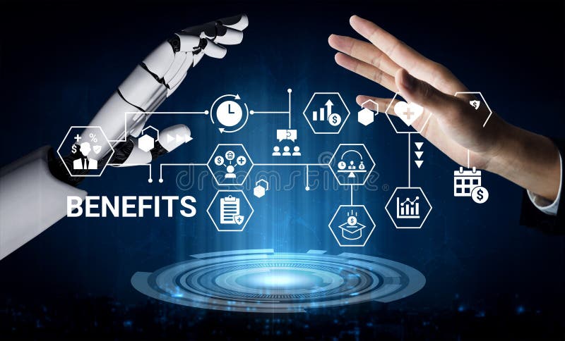 AI-powered Employee Benefit Program and HR Management Parse Stock Photo - Image of reward ...