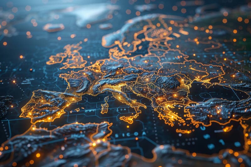 Ai Powered Global Network Western Europe Focus for Big Data Transfer ...