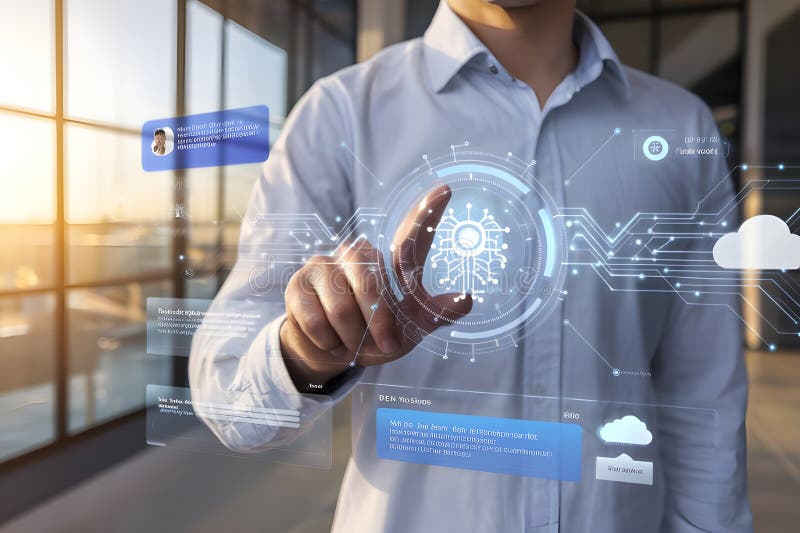 AI-Powered Image Editing Interface with Digital Stylus – Futuristic ...
