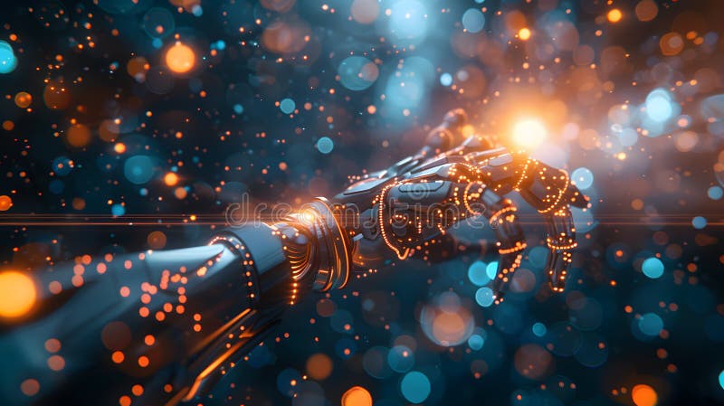 AI-Powered Innovation Platforms Examine the Role Stock Illustration ...