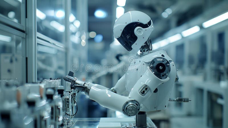 AI-powered Manufacturing System, Monitoring Processes, Digital Stock ...