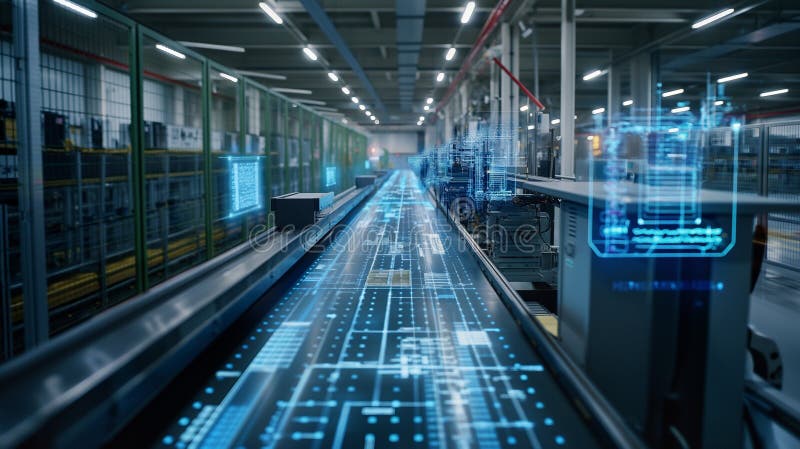 AI-powered Manufacturing System, Monitoring Processes, Digital Stock ...