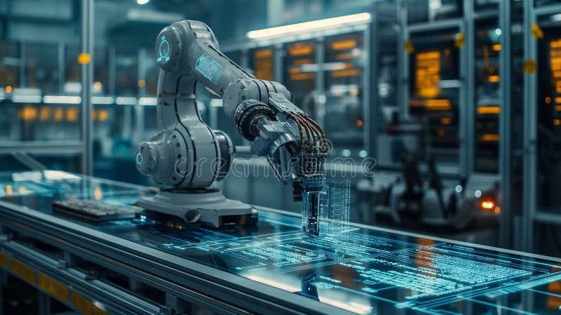 AI-powered Manufacturing System, Monitoring Processes, Digital Stock ...