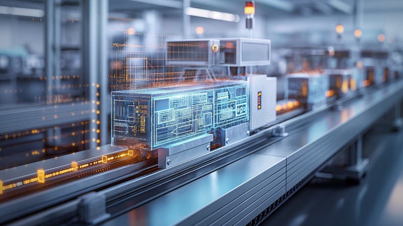 AI-powered Manufacturing System, Monitoring Processes, Digital Stock ...