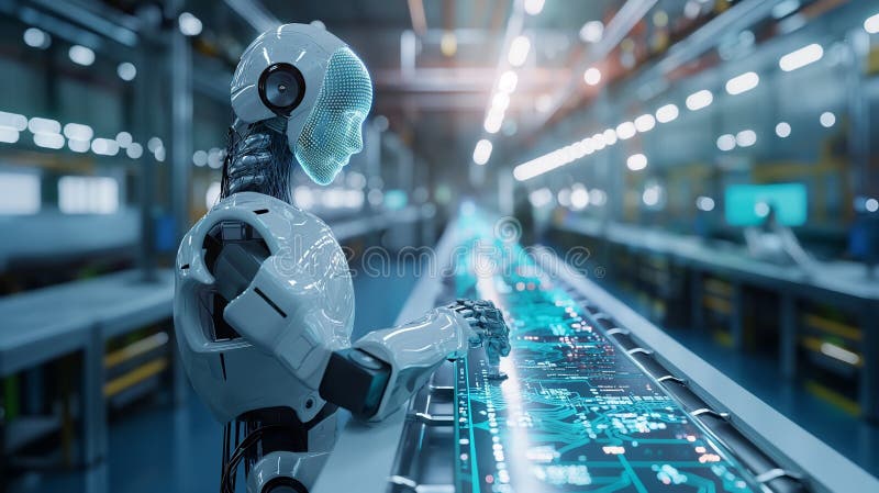 AI-powered Manufacturing System, Monitoring Processes, Digital Stock ...