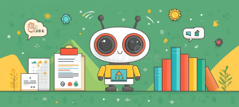 AI-Powered Marketing Analytics, Robot Analyzing Data for Enhanced ...