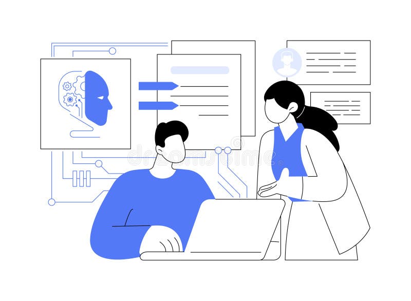 Powered Note Taking Abstract Metaphor Stock Illustrations – 3 Powered ...