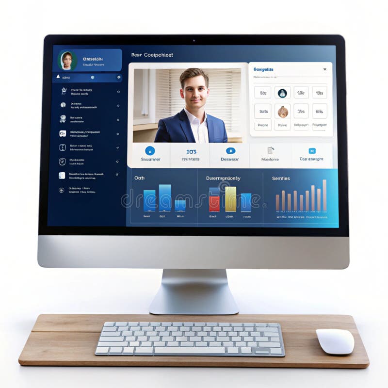 AI-Powered Personal Assistant Desktop for Smart Automation Stock ...
