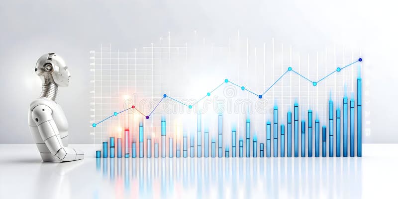 AI Powered Predictive Analytics Vector Concept As a Clean Abstract ... AI Powered Predictive Analytics Vector Concept As a Clean Abstract ...