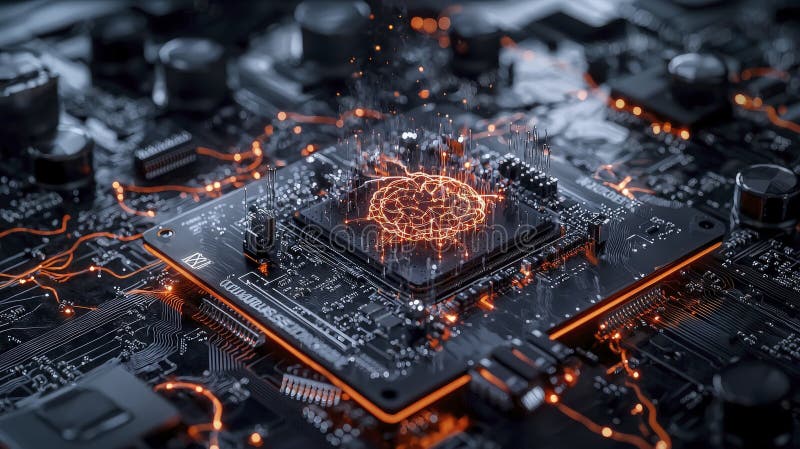 Ai-powered Process Visualization Digital Environment Technology Concept ...