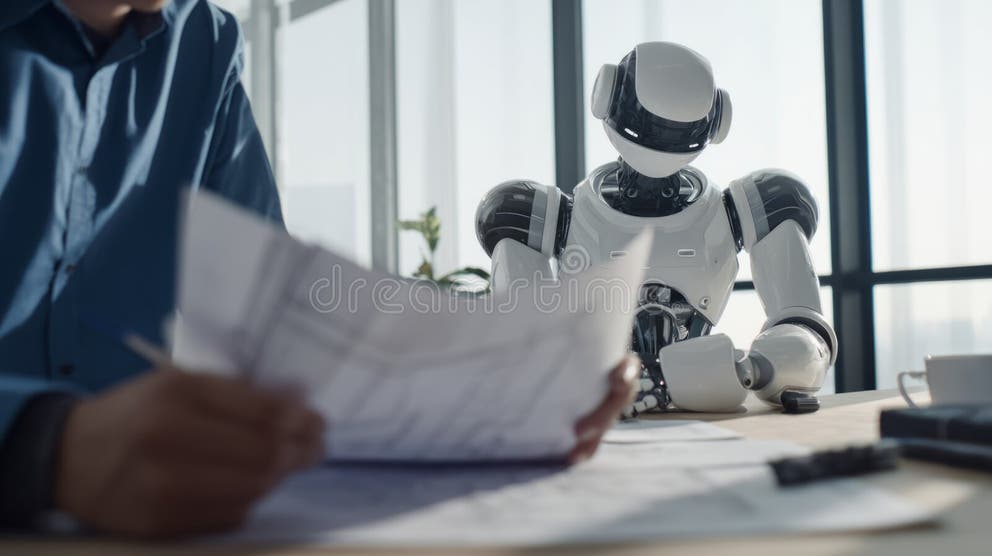 AI-powered Robot Assistant Helping a Human Engineer with Mechanical ...