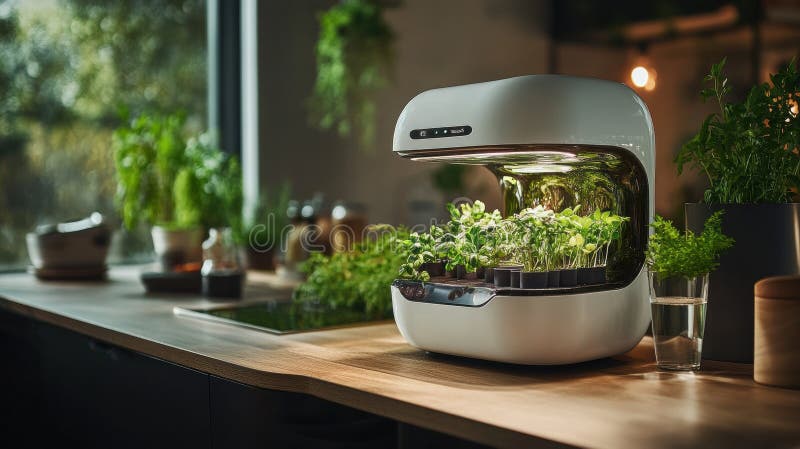 AI-powered Robotic Assistant Helping in a Modern Kitchen, Smart Home ...