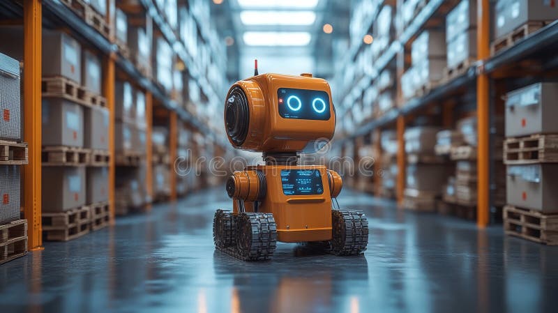 AI-powered Robotic Assistant Operating in a Modern Warehouse ...