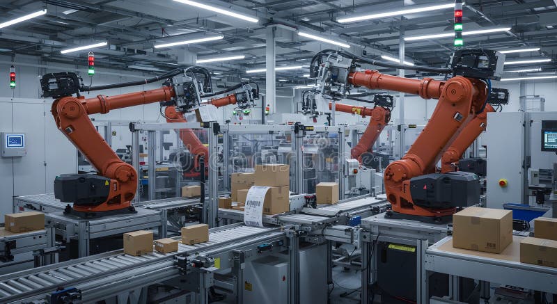 Futuristic Ai Driven Smart Packaging System Stock Illustrations – 19 Futuristic Ai Driven Smart ...