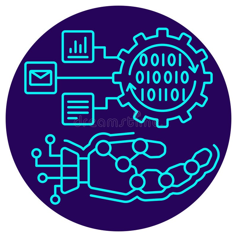 Robotic Vector Line Stock Illustrations – 33,190 Robotic Vector Line ...