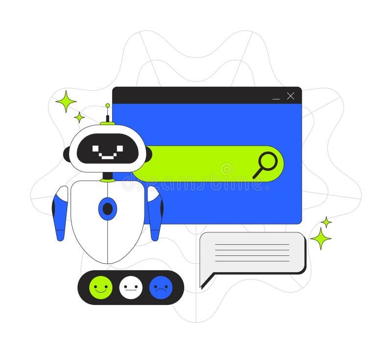 Illustration of AI Powered Image Recognition Technology Stock Illustration - Illustration of ...