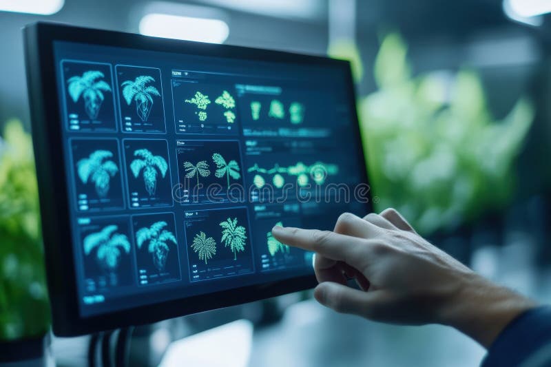 Powered Smart Farming Command Center Stock Illustrations – 2 Powered ...