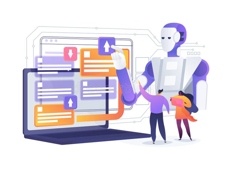 AI-Powered Task Prioritization Tools Abstract Concept Vector Illustration. Stock Illustration ...