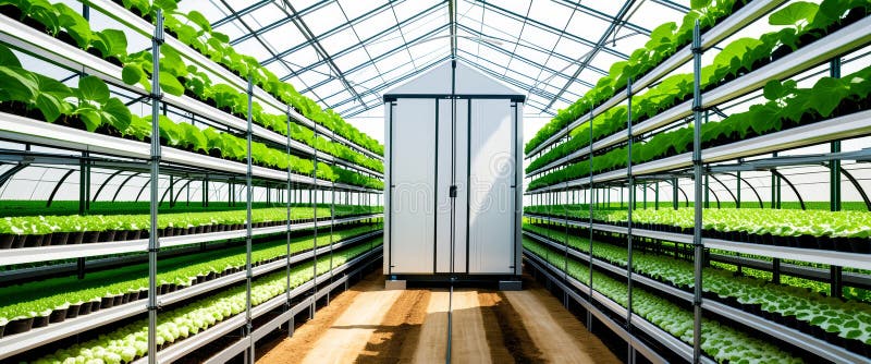 AI Powered Vertical Farm Transforming Agriculture Stock Image - Image ... AI Powered Vertical Farm Transforming Agriculture Stock Image - Image ...