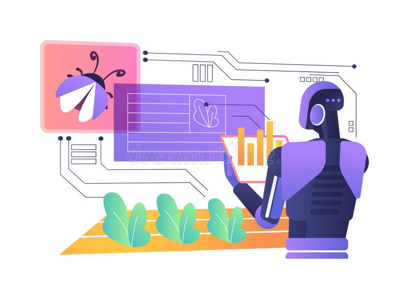 AI-Predictive Pest Management Abstract Concept Vector Illustration ...