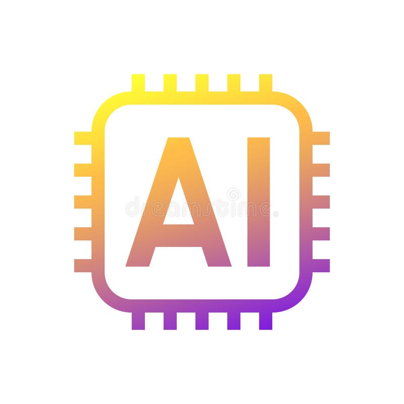 AI Processor Chip, Artificial Intelligence Technology Graphic Design ... AI Processor Chip, Artificial Intelligence Technology Graphic Design ...