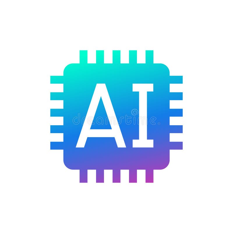AI Processor Chip, Artificial Intelligence Technology Graphic Design ... AI Processor Chip, Artificial Intelligence Technology Graphic Design ...