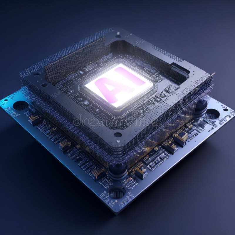 AI Processor Generator Text To Image of Intelligence, Prompt for ...