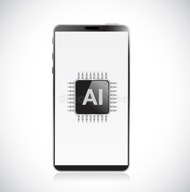 Cpu Processor, Smartphone Charging and Checklist Icons Set. Vector ...