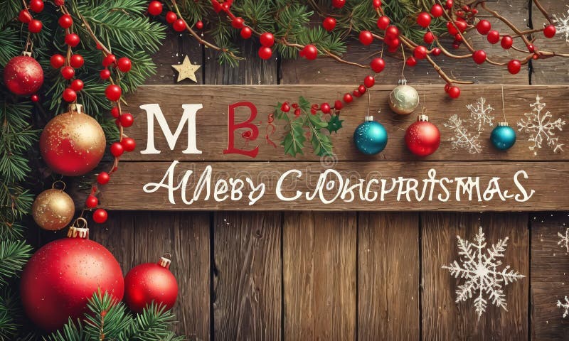 Merry Christmas Wallpapers - Stock Illustration - Illustration of ...