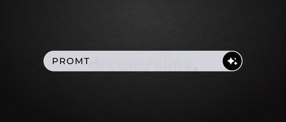 Ai Prompt Icon with Magic Wand and Sparkles for Artificial Intelligence ...