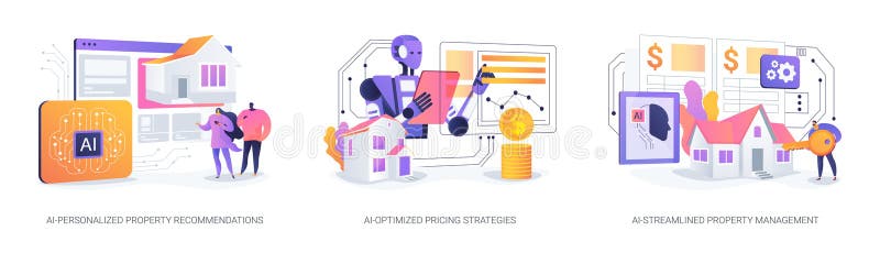 AI in Real Estate Abstract Concept Vector Illustrations. Stock Vector ... AI in Real Estate Abstract Concept Vector Illustrations. Stock Vector ...