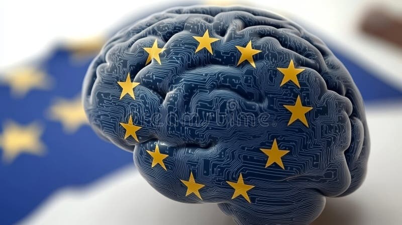 AI Regulation, Artificial Intelligence, Circuit Brain with European ...