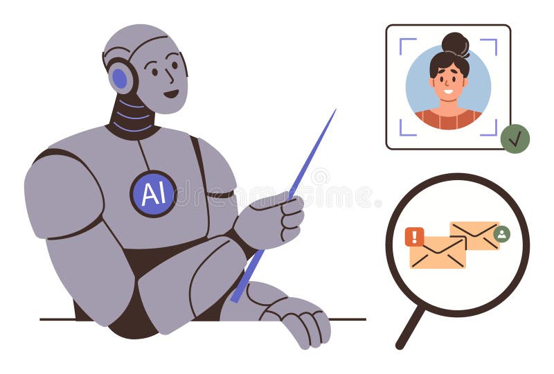 Alert Magnifier Stock Illustrations – 1,821 Alert Magnifier Stock ...