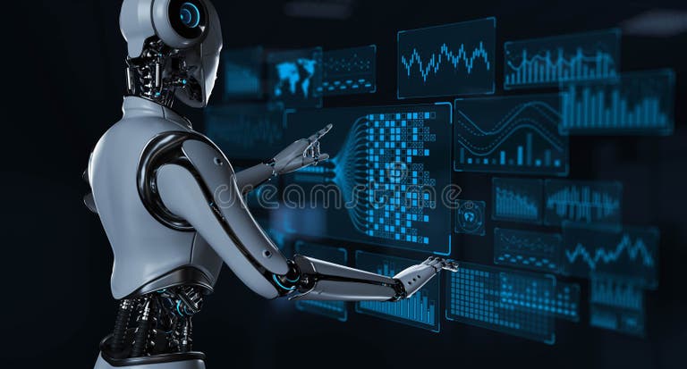 AI Robot with Big Data Analytics Dashboard for Business and Technology ...