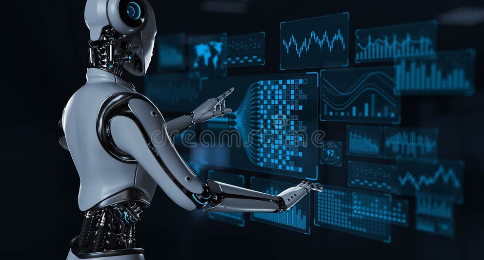 AI Robot with Big Data Analytics Dashboard for Business and Technology ...
