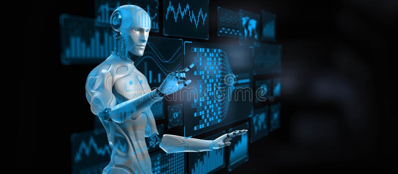 AI Robot with Big Data Analytics Dashboard for Business and Technology ...