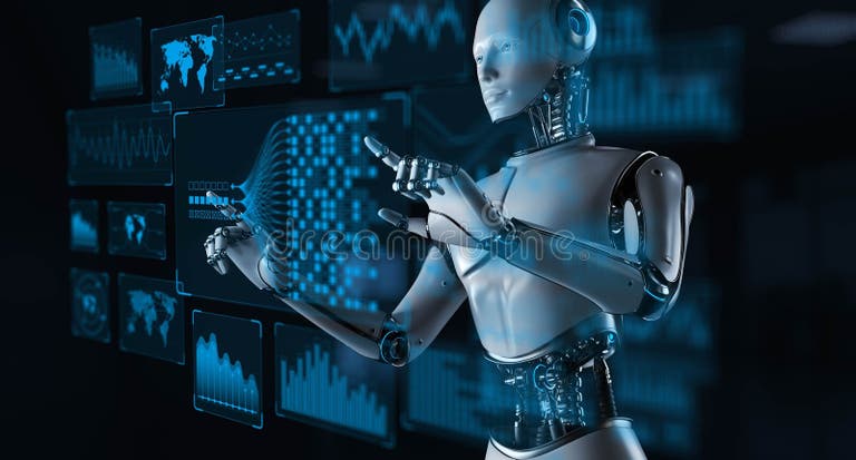AI Robot with Big Data Analytics Dashboard for Business and Technology ...
