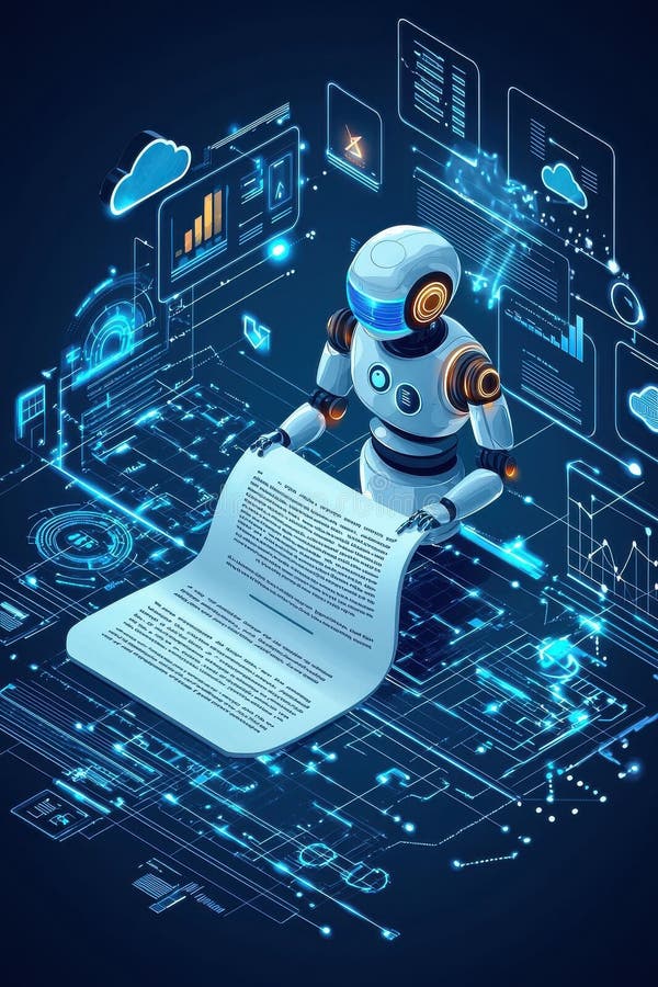 AI Robot Generating Data Insights from Digital Documents and Interfaces ...